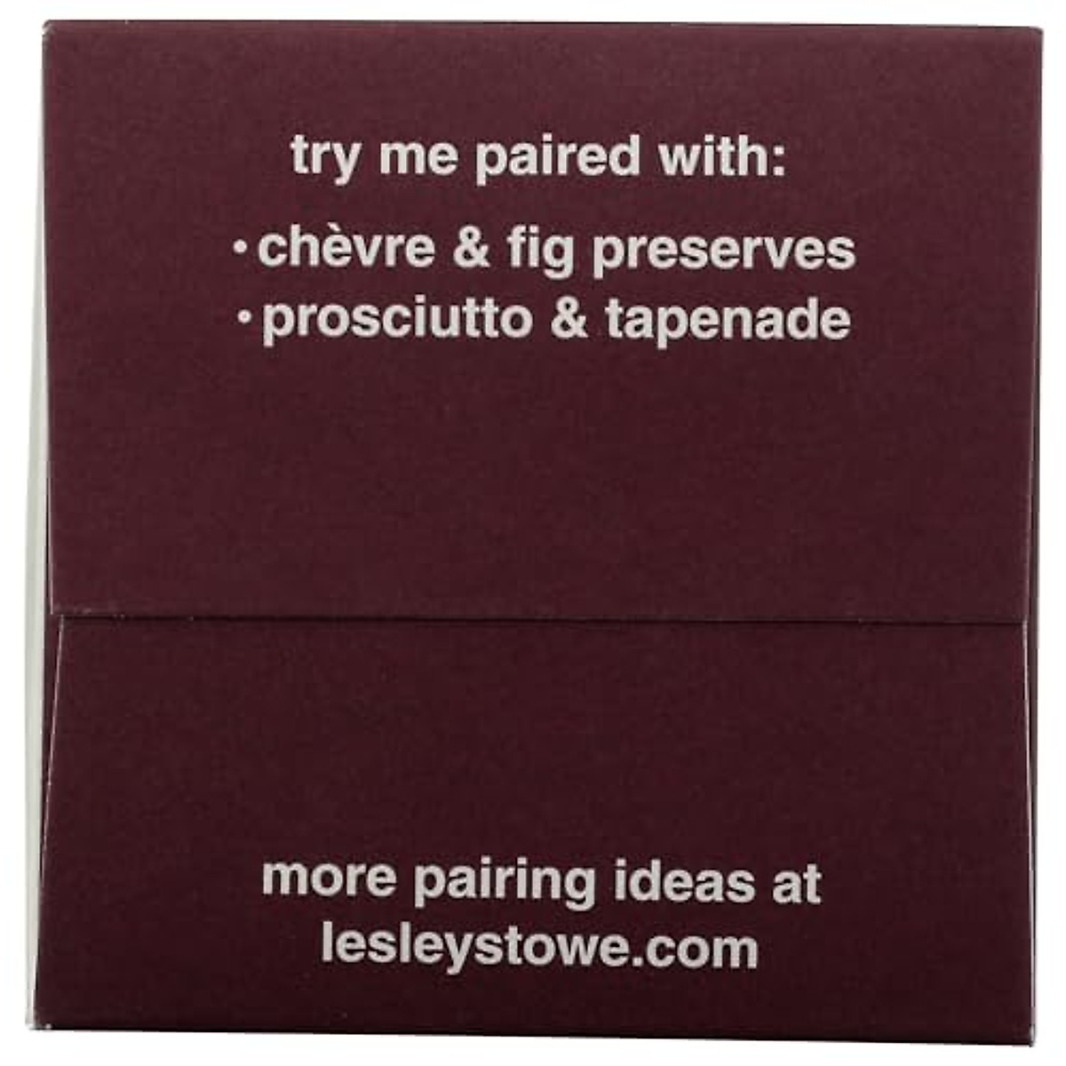 Lesley Stowe Crisps Fig and Olive, 5.3 oz