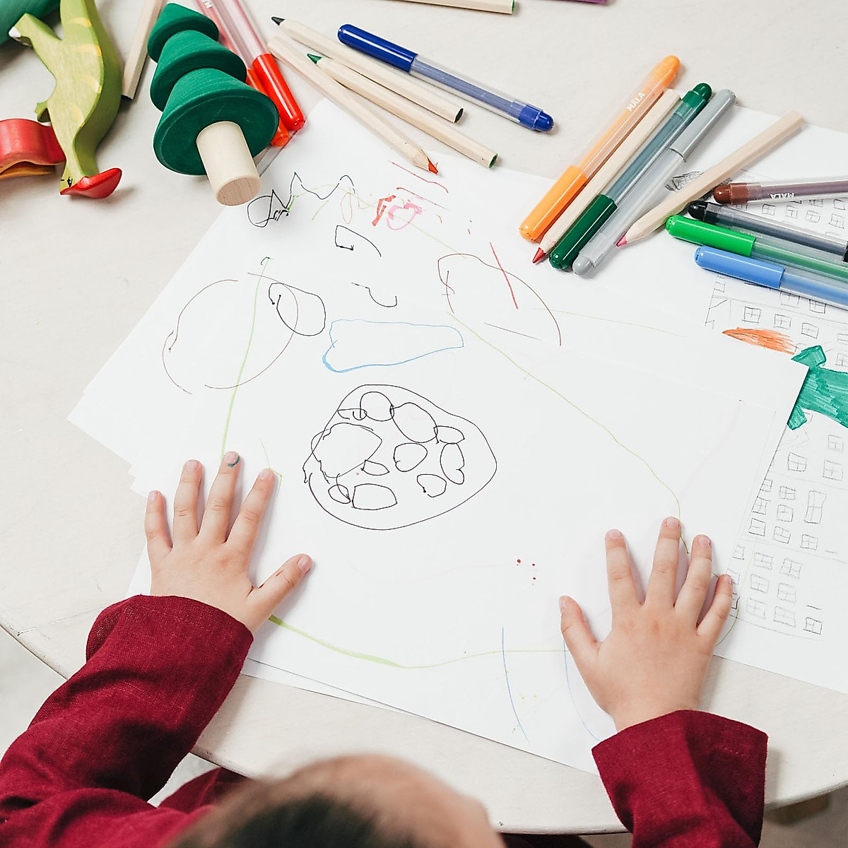 White Cardstock 8.25x11.5 Inch, Smooth Card Stock Paper 92lb/250GMS 30pack Heavy Weight Cover Cardstock Thick Paper for Craft, Painting, Card Making