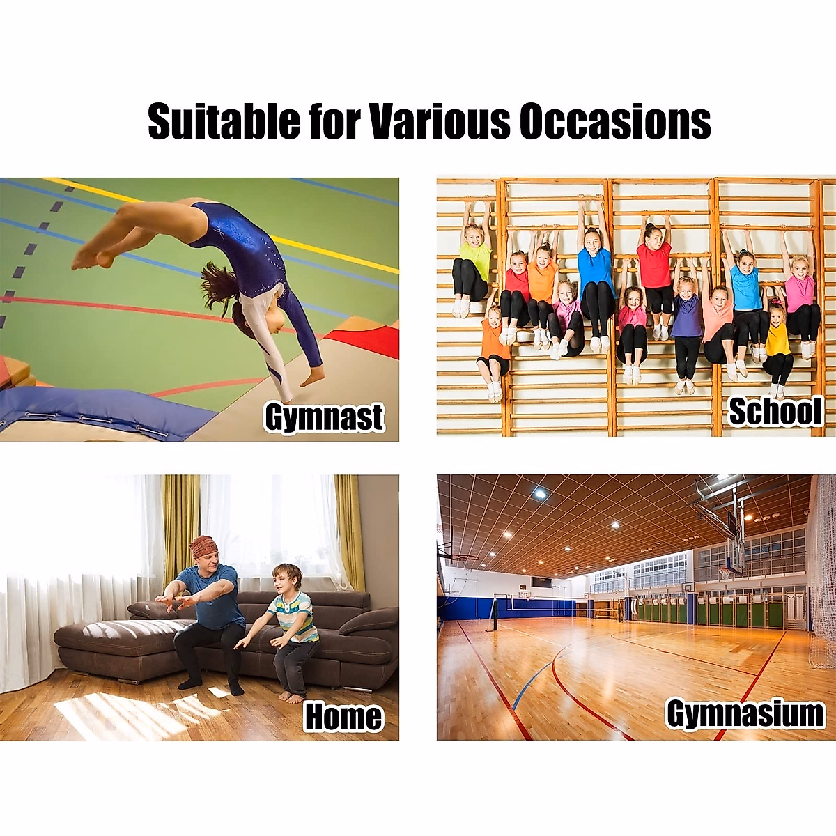 Gymnastics Springboard Adult Gymnastics Springboard Curved Jump Bridge, Durable Thickened Vault Equipment No Deformation, School Home Sports Club Springs Floor