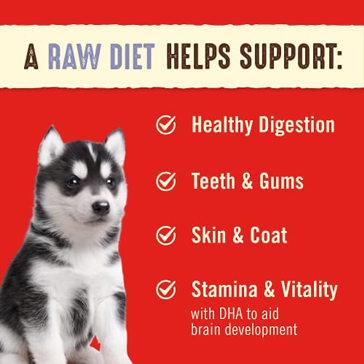 Stella & Chewy’s Freeze Dried Raw Dinner Patties – Crafted for Puppies – Grain Free, Protein Rich Perfectly Puppy Chicken & Salmon Recipe – 14 oz Bag