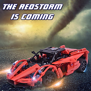 WISEPLAY Stem Projects for Kids Ages 8-12 Year - 380PCS RC Car Kits to Build - STEM Building Toys for Boys Age 8-12 - Model Car Kits to Build for Kids 9-12 - Great Building RC Car Gift for Your Kids