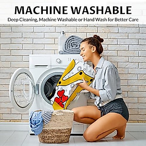 Excavator Blanket for Boys, Men, Excavator Lovers - Soft, Lightweight - 40x50 Inches Crib Size Throw Blanket for Bed, Couch, Sofa - Yellow Cute Lightweight Throws Gift