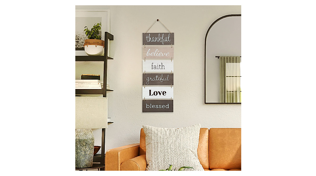 Rustic Welcome Wall Decor - Farmhouse Sign Art