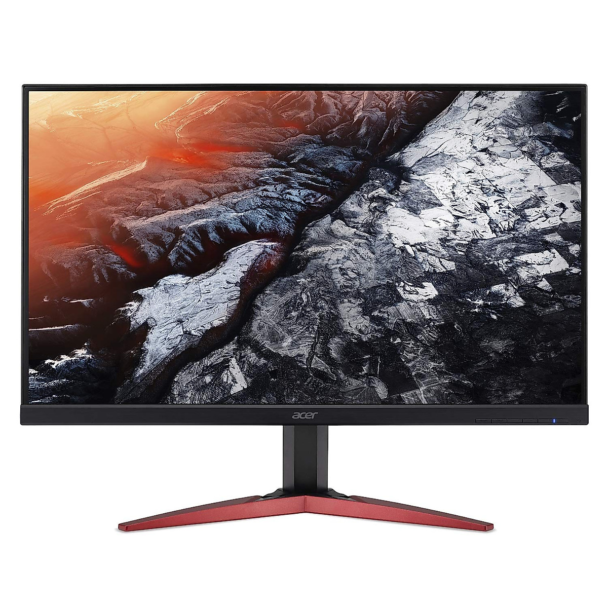 Acer KG251Q Fbmidpx 24.5" Full HD (1920 x 1080) TN 144Hz Monitor with AMD Radeon FreeSync Technology (Display Port, HDMI & DVI), Black UM.KX1AA.F03