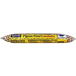 Goya Foods Pigeon Peas, Gandules, Dry, 16 Ounce (Pack of 24)