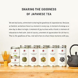 Senbird Organic Sencha - Japanese Green Tea - From Shizuoka, Japan - Loose Leaf Tea In Airtight Tea Tin (3.5oz/100g)
