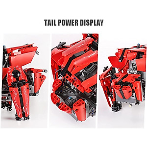 Zcciss Walking Tank (Hexapod) Robot MK-Hexa 20005 Building Kit;Awesome Programmable Engineering Mechanical Military Walker Toy Model Set