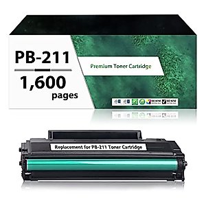 PB-211 Toner Cartridge Replacement for Pantum PB-211 PB-211EV Toner Cartridge Work with P2502w M6552NW P2500W M6550 M6550W M6550N M6600 M6600W M6600N P2500 P2500NW (1 Pack,1600 Pages)