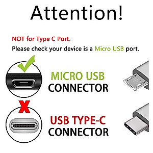 Gzzscortd LED Reading Light Charger Cord, USB Charging Cable Compatible with Vekkia/TAKKUI/LEDGLE LED Neck Reading Light, Compatible with Vekkia/VAVOFO/AMIS/Hooga/Miday LED Reading Light Book Light