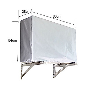 86 x 32 x 56 cm Winter Anti-Snow Waterproof Dustproof Outdoor Window AC Unit Mini Split System Air Conditioner Cover