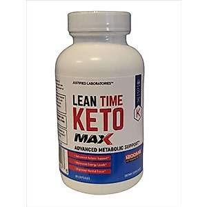 (5 Pack) Lean Time Keto 1200MG Pills Includes Apple Cider Vinegar goBHB Strong Exogenous Ketones Advanced Ketogenic Supplement Ketosis Support for Men Women 300 Capsules
