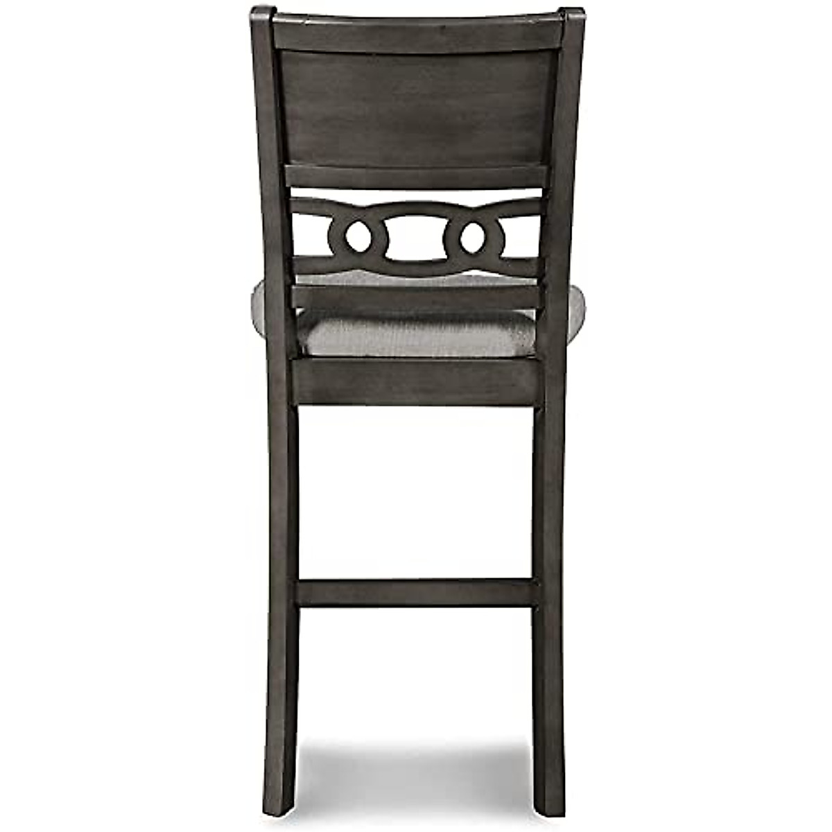 New Classic Furniture Gia 5-Piece Counter Dining Table Set, 42.25-Inch, Gray