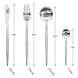 Happy 11th Birthday Spoon&Fork Gifts Engraved Cutlery Set Personalized Birthday Gifts for Son Daughter Sister Brother Friends