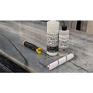 Microfiber Roller Sleeves 1/4" for Epoxy Resin, Painting, and More - No-Shed Nap Rollers Perfect for Woodworking, Home Improvement, Dry or Wet Application of Primer, Undercoat, Enamels