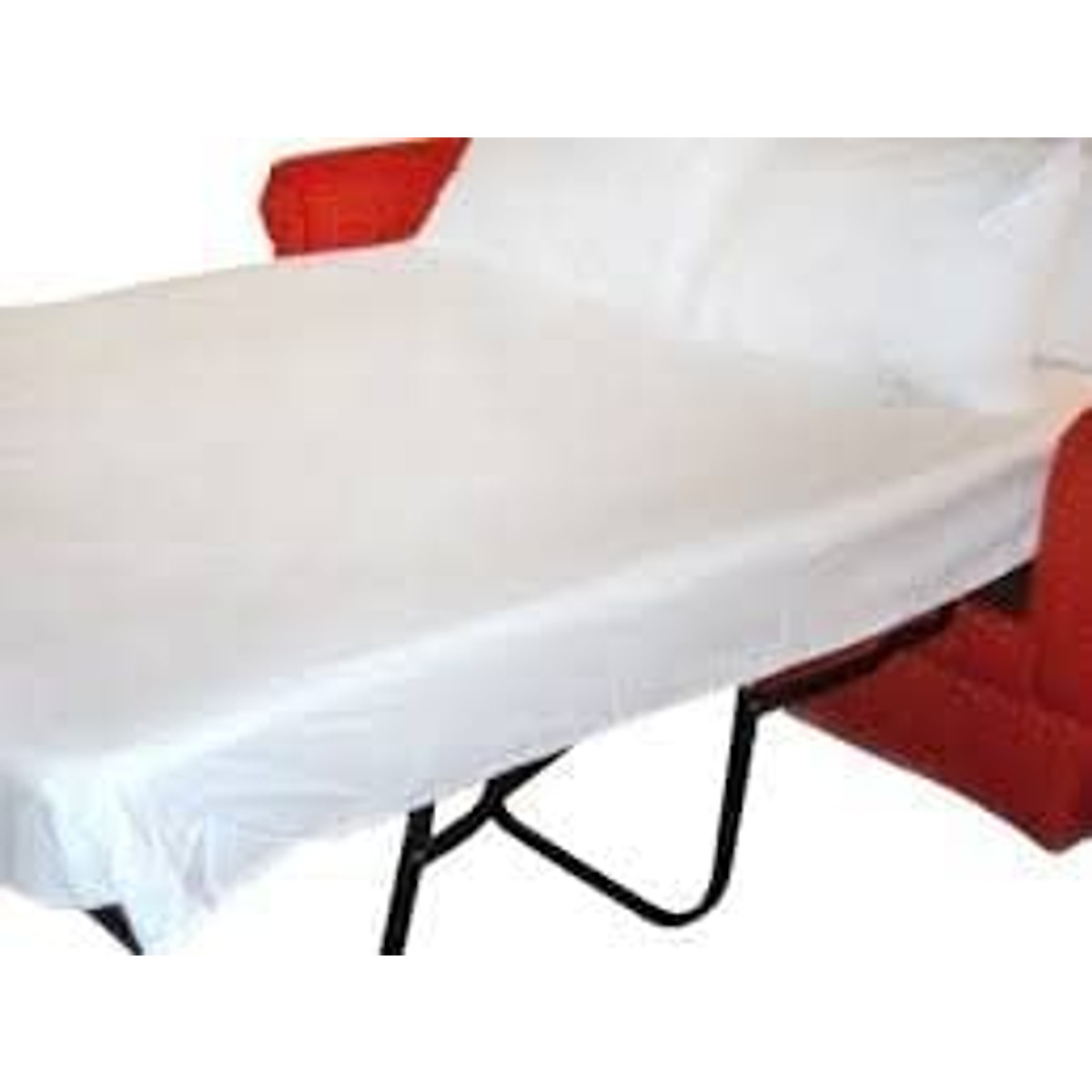 Edenwald Sleeper Sofa Bed Sheet Set - Full Burgundy Sleeper Sofa Flat Sheet Linens 3" Drop - 100% Egyptian Cotton 800 TC Sheets - Sleeper Sofa Sheets, Sleeper Mattress Sheet- Full Sofa Sleeper Sheets