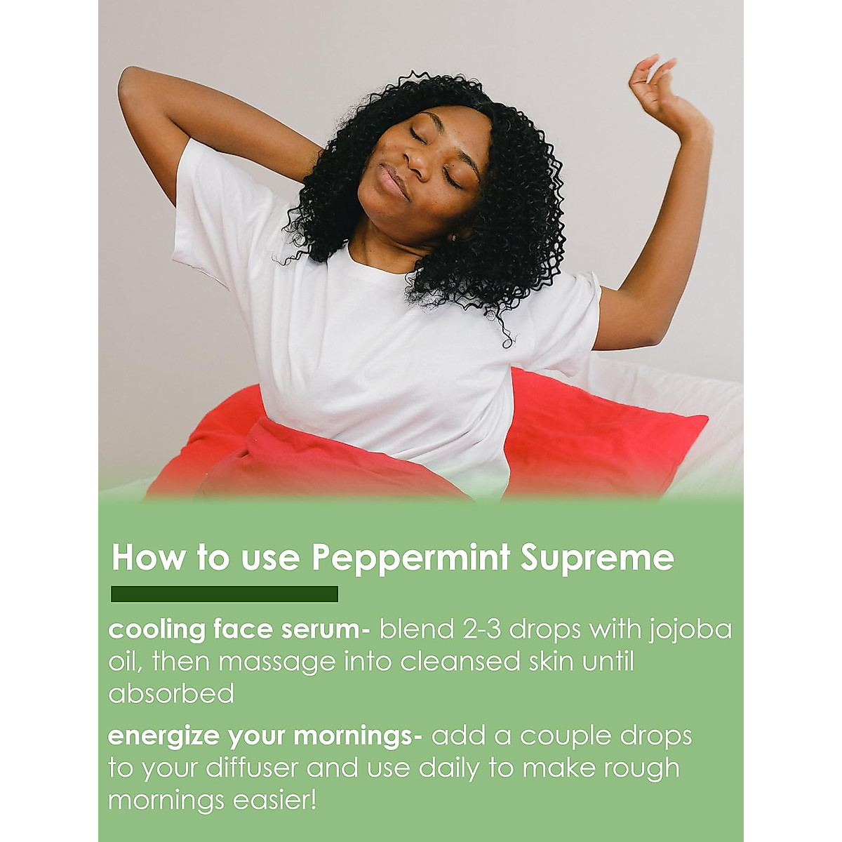 1 fl oz Peppermint Essential Oil (Mentha Piperita) (100% Pure & Uncut) - GreenHealth