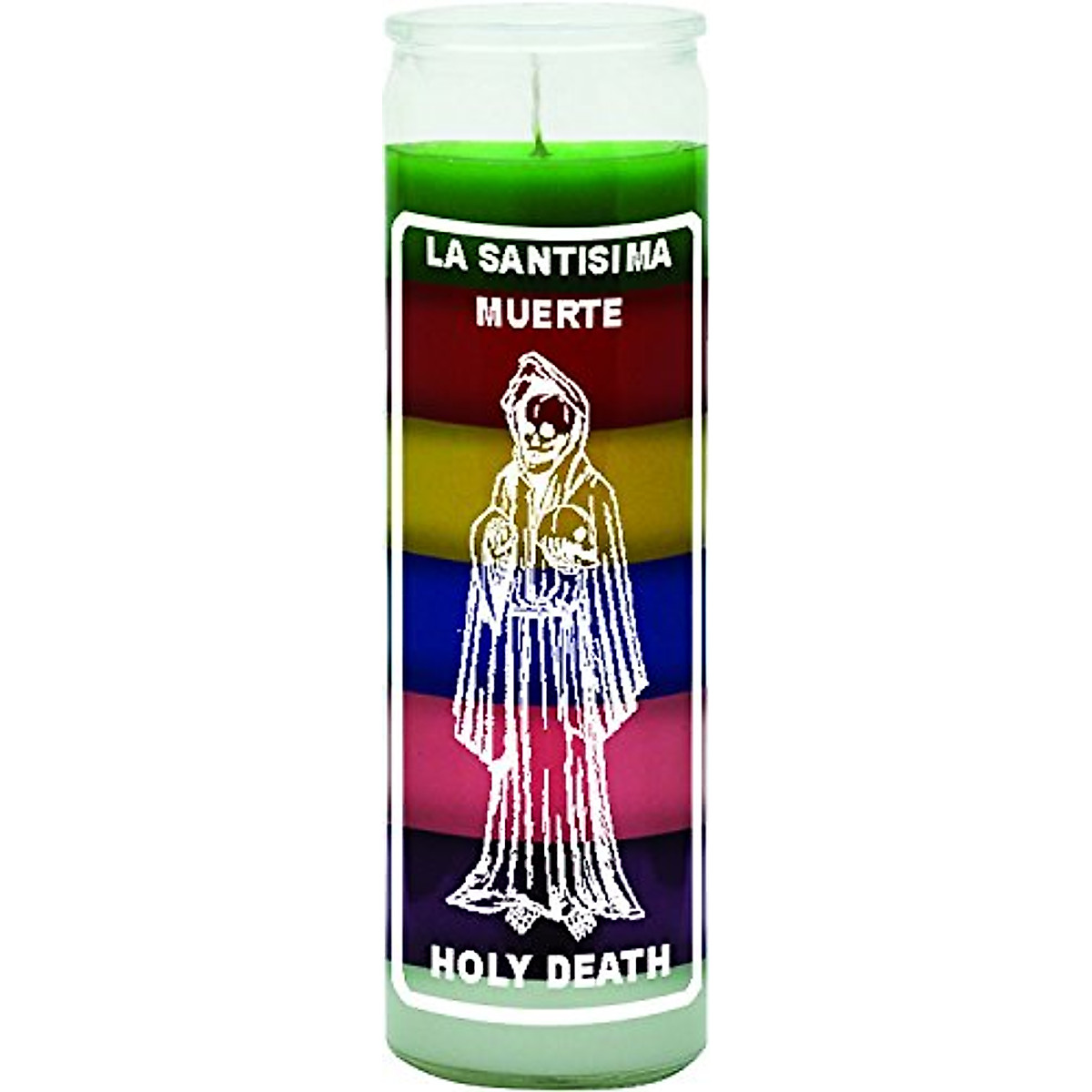 Indio 7 Day 7 Color Candle Santisima Muerte/Holy Death