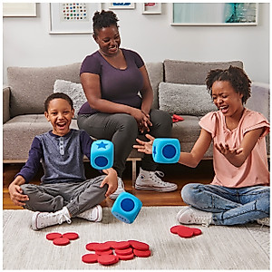 Spin Master Games, Left Center Right Giant Edition, Family Game for Indoor & Outdoor Fun with Big Oversized Board, for Family and Kids, 2-4 Players, Ages 6 & Up
