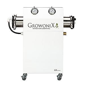 GROWONIX GX1000-KDF 1000 Gallon Per Day Reverse Osmosis System Ultra High Flow Rate Water Purification Filter for Hydroponics Gardening Growing Drinking H20 Coffee Point of use On Demand Purifier