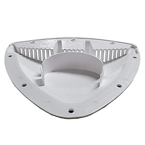 Class A Customs | RV ATV Cycle Truck Cargo Work Trailer Side Air Vents | Four Pack | White | High Tech/Arrow Design