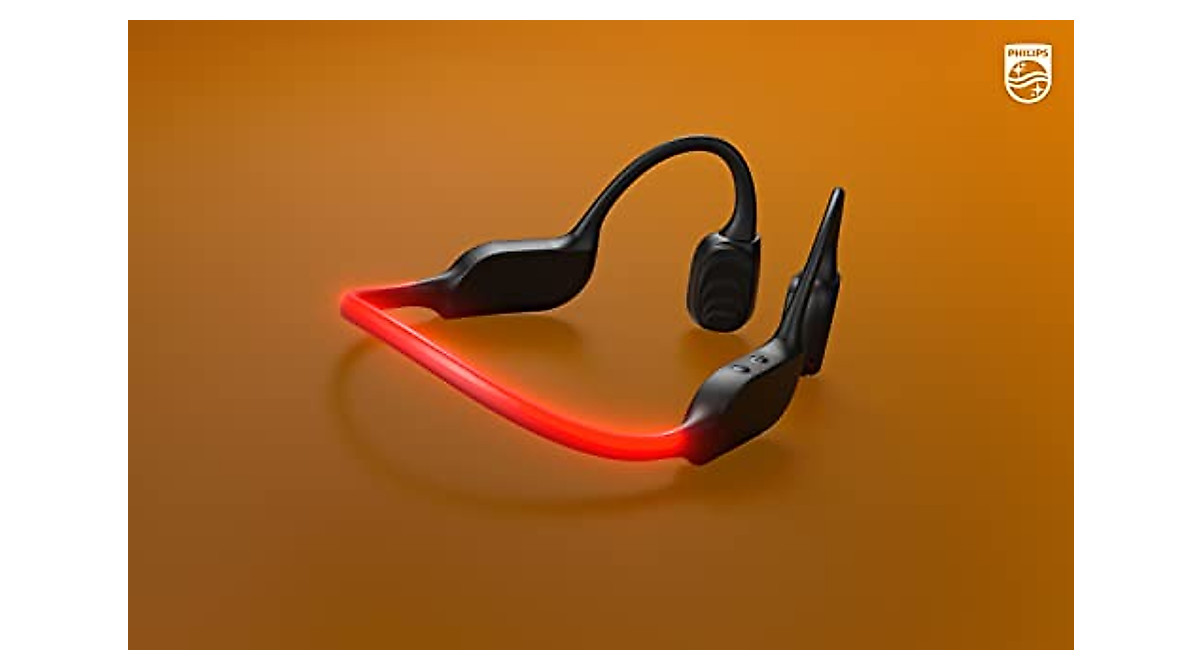 Philips GO A7607 Open-Ear Bone Conduction Headphones – Waterproof ...