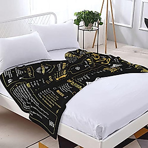 50th Birthday Gifts For Women Men Blanket, Gifts For 50th Birthday Decorations, 1973 Birthday Gifts For Her,50 Years Old Gift for Mom Dad Grandparents, 50th Birthday Gifts Ideas Back in 1973 60"X50"