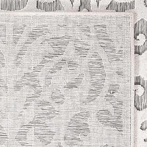 My Texas House by Orian Lady Bird Area Rug, 1'11" x 3'3", Natural/Grey