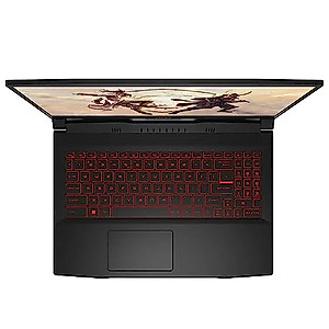 MSI Katana GF66 Gaming Laptop, 15.6" FHD Anti-Glare IPS 144Hz, 12th Gen Intel Core i7-12700H Up to 4.7GHz, GeForce RTX 3060 6GB, 16GB RAM, 512GB PCIe 4.0, Backlit KB, WiFi 6, USB-C, HDMI, Win 11 Pro