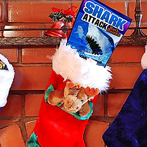 Shark Attack Bath Bombs - Cool Bath Bombs for Kids - Fun Bath Fizzers for Boys - XL Black and Blue Bath Bombs