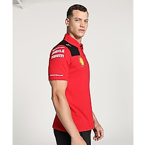 Scuderia Ferrari - 2023 Team Polo - Men - Red - Size: XXL