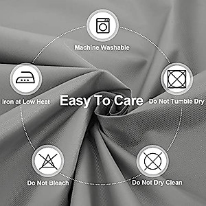 OutdoorLines Waterproof Outdoor Patio Sectional Cover - UV Resistant & Windproof V-Shaped Patio Furniture Covers for Deck, Lawn and Backyard, 420D Heavy Duty Couch Cover 118" L (on Each Side) Gray