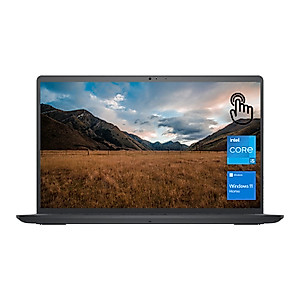 Dell Inspiron 3000 Series 3511 Laptop, 15.6" FHD Touchscreen, Intel Core i5-1035G1, 12GB RAM, 512GB PCIe SSD, Webcam, SD Card Reader, Wi-Fi, Bluetooth, Windows 11 Home, Black