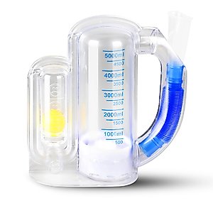 Incentive Spirometer for Adult Breathing Exercise Device for Lungs Respiratory Strengthener Device -5000ml Volume