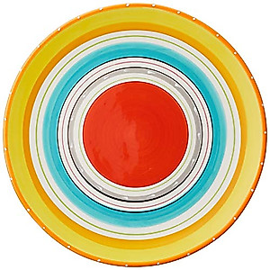 Certified International Mariachi Dinner Plates (Set of 4), 10.75", Multicolor