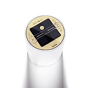 MPOWERD Luci Candle: Solar Inflatable Light, Get Peace of Mind That Traditional Candles Cannot Give, Glowing Amber Candle Flicker That Lasts Up to 18 Hours, No Batteries Needed, Waterproof