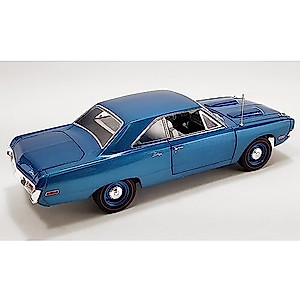 1970 Dart Swinger Blue Metallic with White Interior Limited Edition to 276 Pieces Worldwide 1/18 Diecast Model Car by Acme A1806409