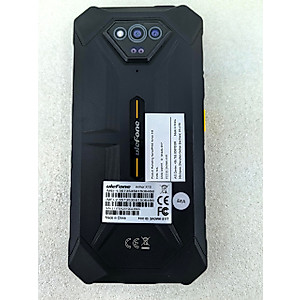 Ulefone Unlocked Rugged Phones, Armor X13 (12+64GB), 50MP Rear Camera, 24MP Night Vision Camera, Android 14 OS Rugged Smartphone, 6.52” Screen, 6320mAh, NFC, GPS, Dual 4G Mobile Phone- Black