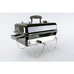 BBQube Heat Deflector/Drip Pan for Weber Go-Anywhere Charcoal Grill, Aluminium, One Size