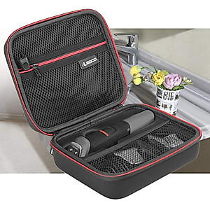 RLSOCO Hard Case for Philips Norelco Multi Groomer All-in-One Trimmer Series 3000 & Multigroom Series 5000,Fits for Philips MG3740/40,MG5910/49,MG3750/60,MG5750/49,MG3910/40