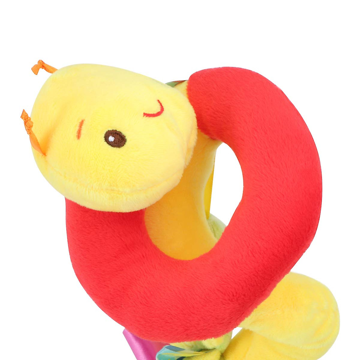 Uonlytech Baby Crib Hanging Rattles Toys, Car Seat Toy Hanging Rattles Spiral Stroller Crib Cot Toy Spiral Toy Pram Hanging for Babies Boys and Girls