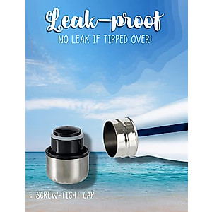 Sea Turtle Stainless Steel Water Bottle, Turtle Themed Gifts, Sea Turtle Party Supplies, Double Wall Vacuum Insulated Thermo Bottle