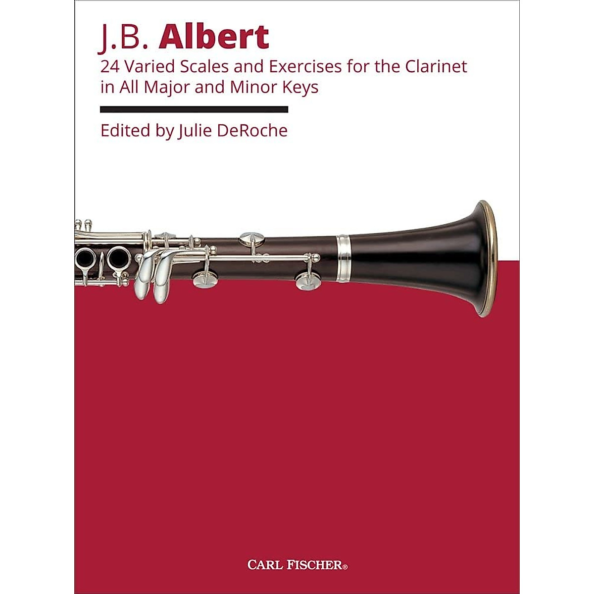 O99X - Wittner Albert: 24 Different Scales and Exercises for the Clarinet in All Major and Minor Keys