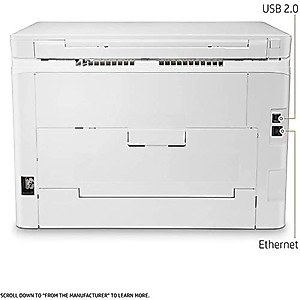 HP Color Laserjet Pro M180nw All-in-One Wireless Color Laser Printer, Mobile Printing & Built-in Ethernet, Works with Alexa (T6B74A)