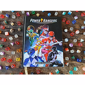 Renegade Game Studios Power Rangers Roleplaying Game Core Rulebook, Hardcover Full Color 260 Pages Ages 14+