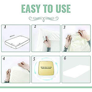 1000 TC RV Sheet Sets 38X72 Cot Bed Size Mediterranean Blue Solid, Bed Sheets for Campers, Egyptian Long-Staple Cotton RV Bunk and Truck Sleeper Easy Fit Mattress up to 6 Inch Deep Pockets