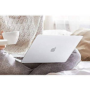 Batianda Laptop Case for MacBook Pro 13 A2338 M1/M2 A2289 A2251 Model 2020 2022 Release, PC Hard Shell Case with Keyboard Cover & Screen Protector for Newest Mac Pro 13-inch Touch Bar, Matte Clear