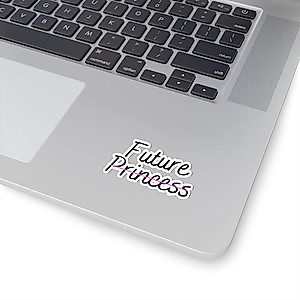 Teegarb Letter Blanket Sticker Decal Humorous Coming Princess CEO Stylish Fashionable Fancy Hilarious Incoming Stickers for Laptop Car 6" × 6" / Transparent