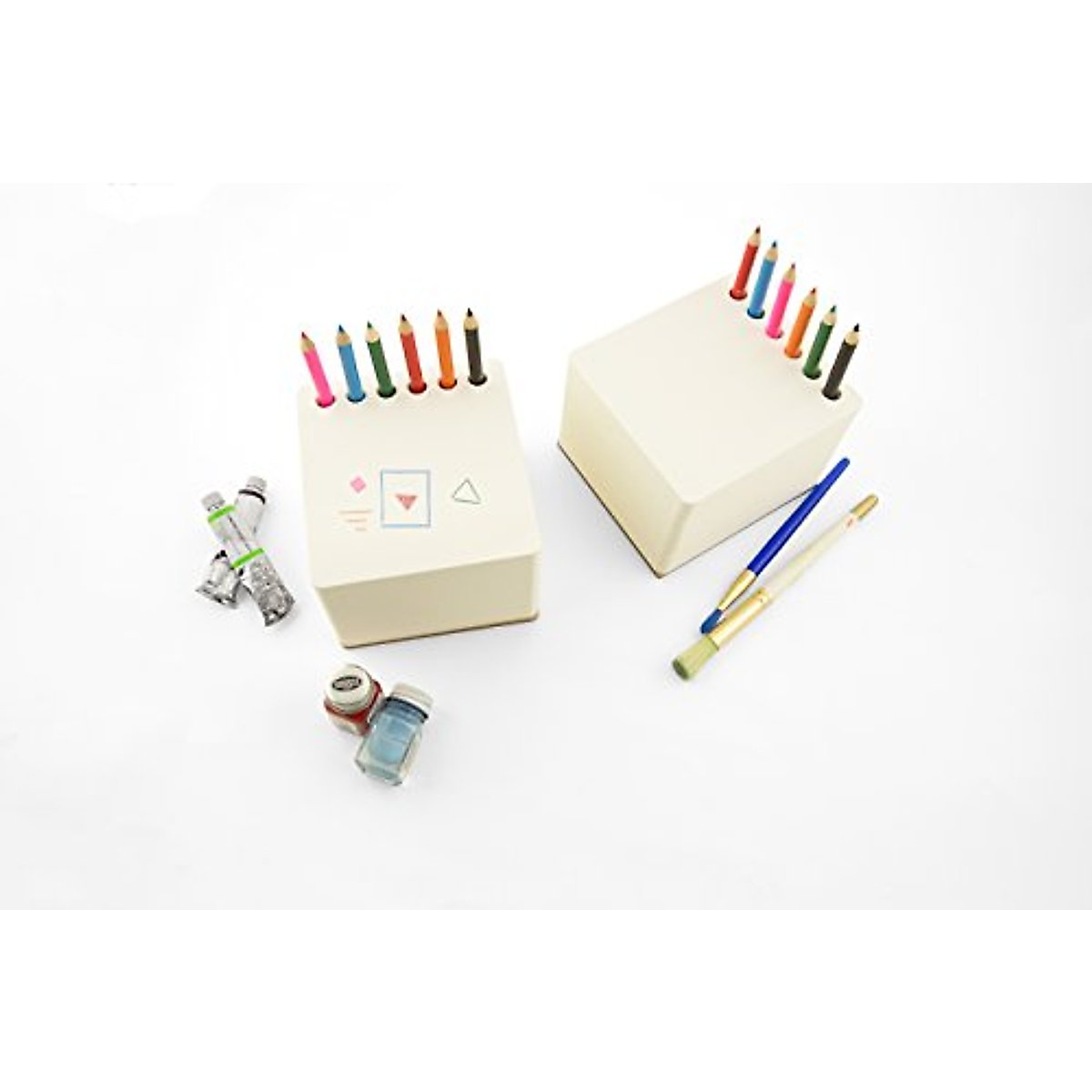 Three by Three Seattle Jotblock Chunky Sketchpad, 4.75" x 4.25" x 3.25", Assorted (70070),Small