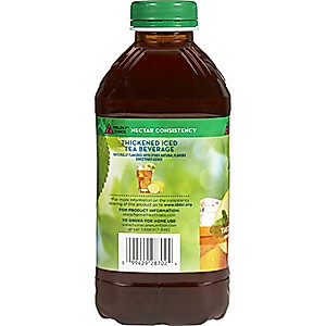 Thick & Easy Clear Thickened Iced Tea, Nectar Consistency, 46 Ounce (Pack of 6)