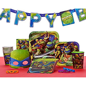 Teenage Mutant Ninja Turtles Birthday Party Banner, Party Supplies